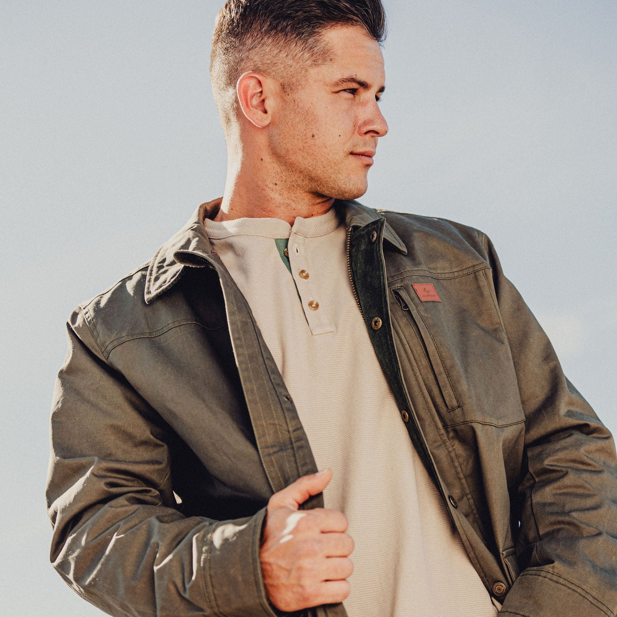 Outrider Waxed Canvas Barn Jacket – Maneline